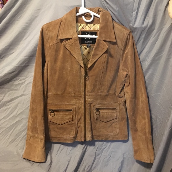 Maxima | Jackets & Coats | Maxima Wilsons Suede Leather Jacket | Poshmark